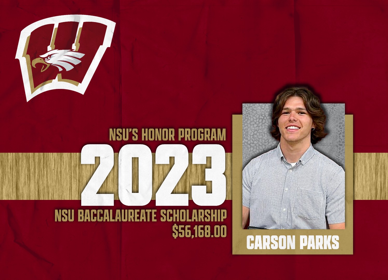 Warner Public Schools - Congrats Carson Parks